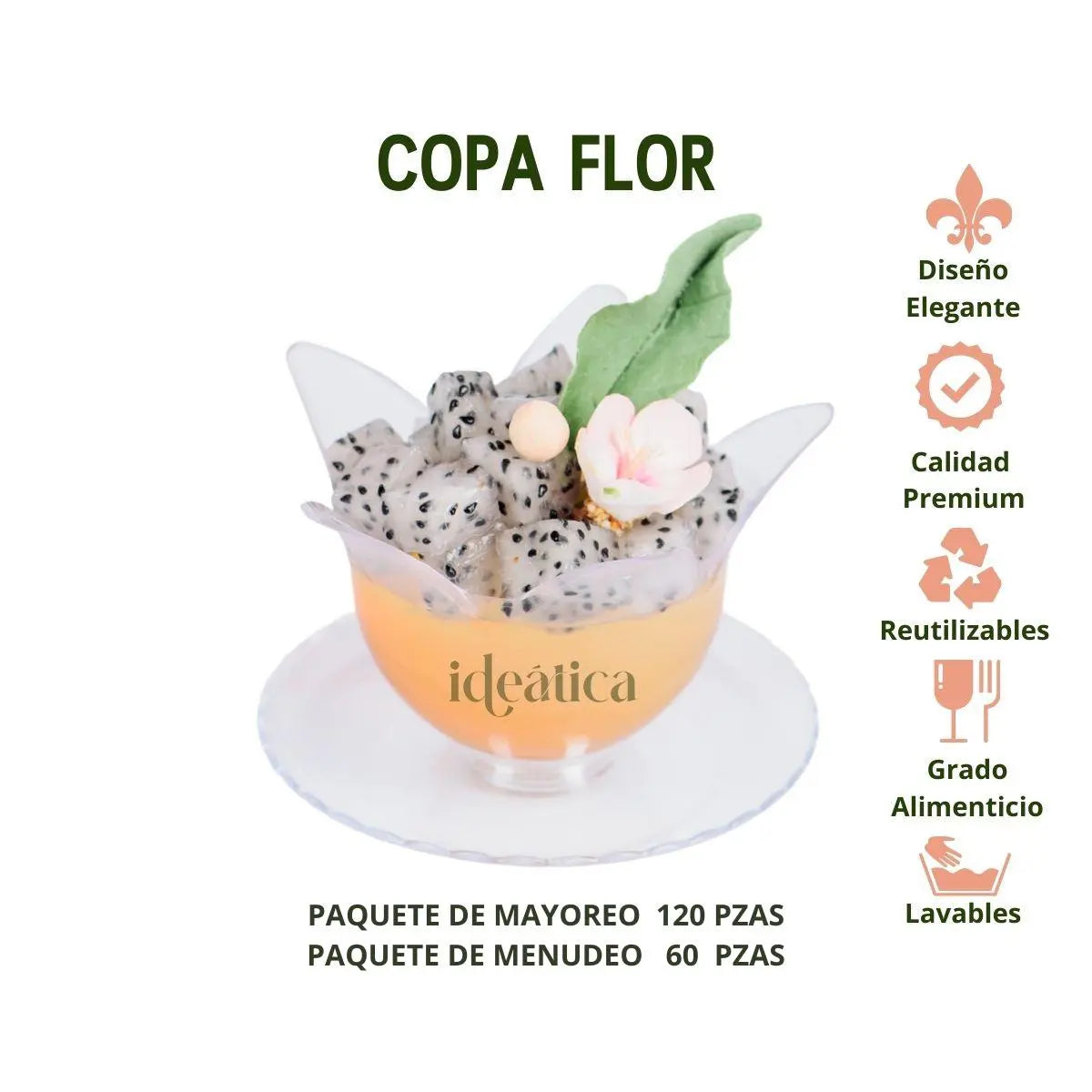 Copas Acrilico - Encuentra las Mejores Opciones para tus Eventos ...