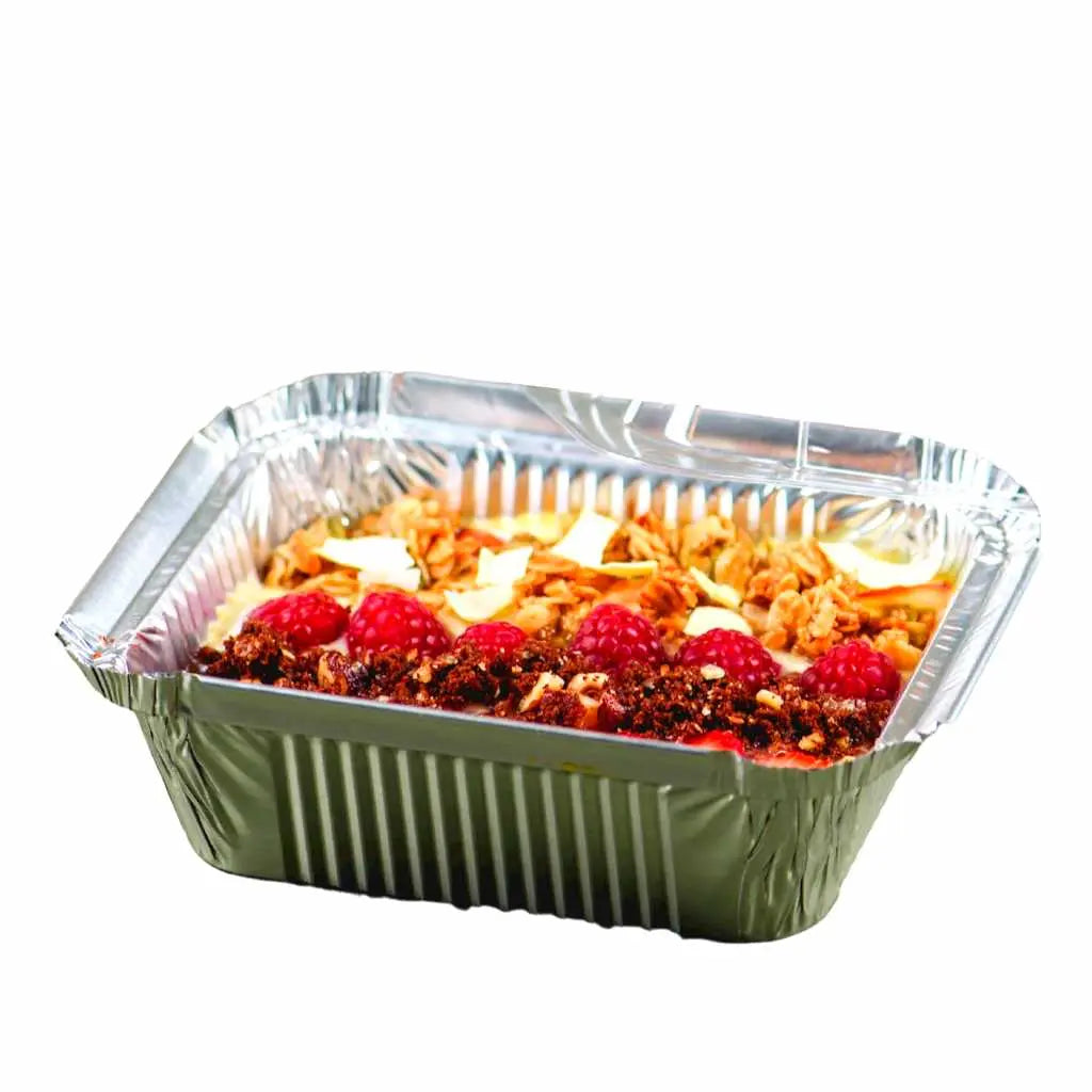 Mini Pavera con Tapa para Alimentos o Comida Aluminio Plástico ...